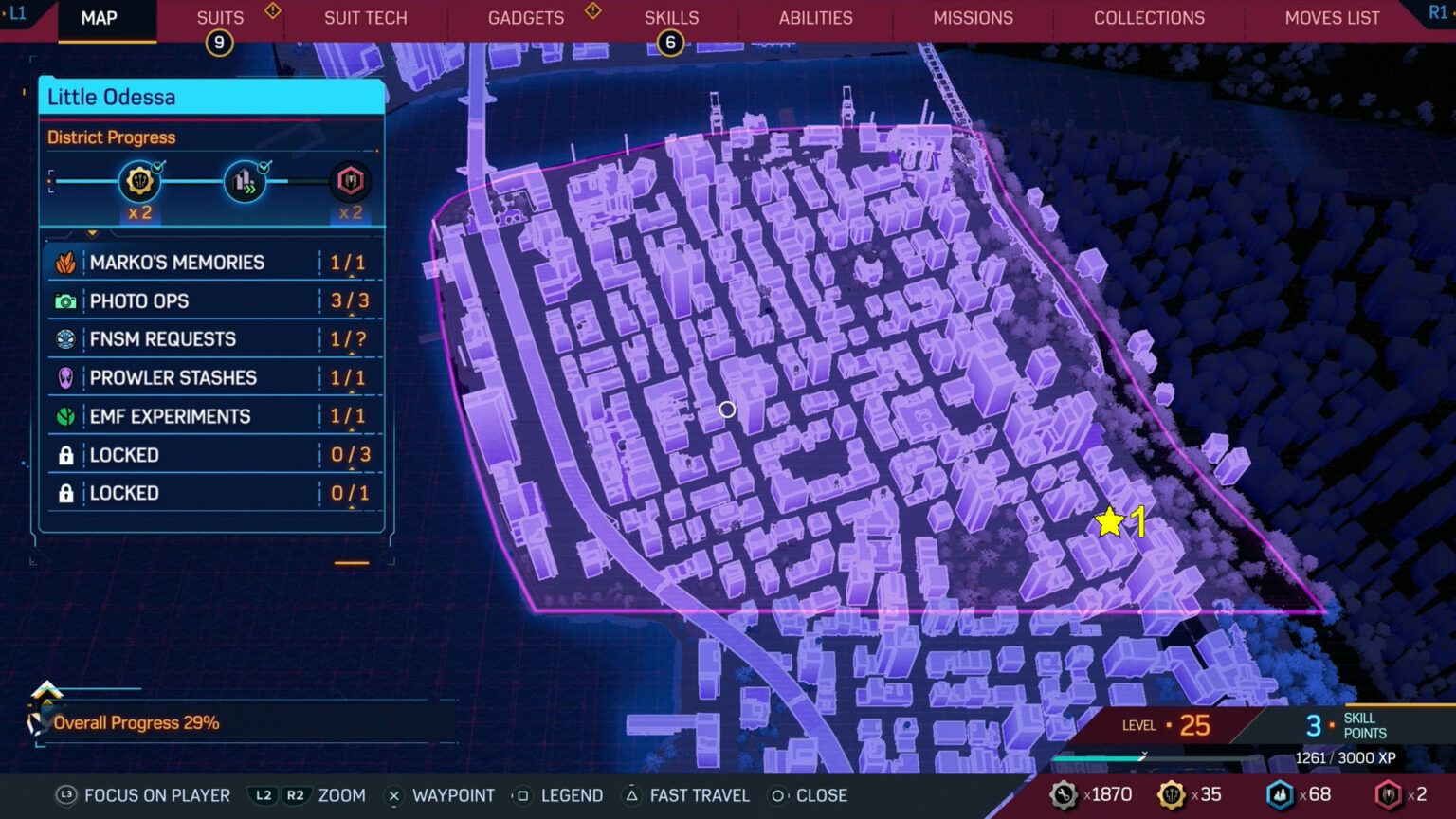 Little Odessa EMF Experiment Puzzles - Spider-Man 2