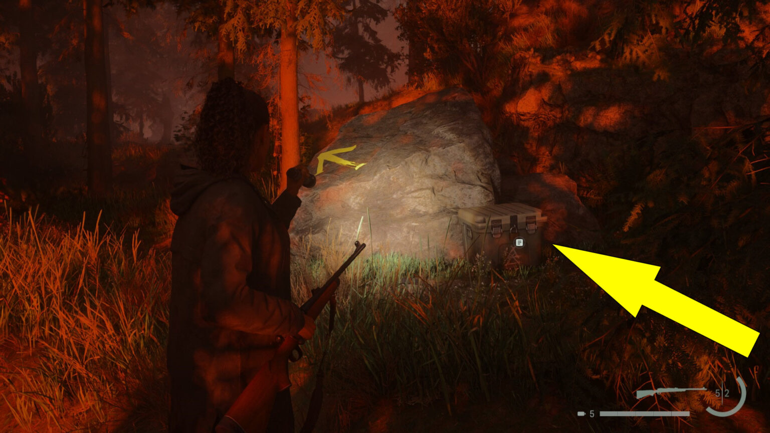 Bright Falls Bunker Woods Cult Stashes - Alan Wake 2