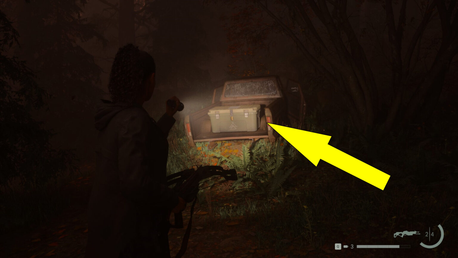 Bright Falls Bunker Woods Cult Stashes - Alan Wake 2