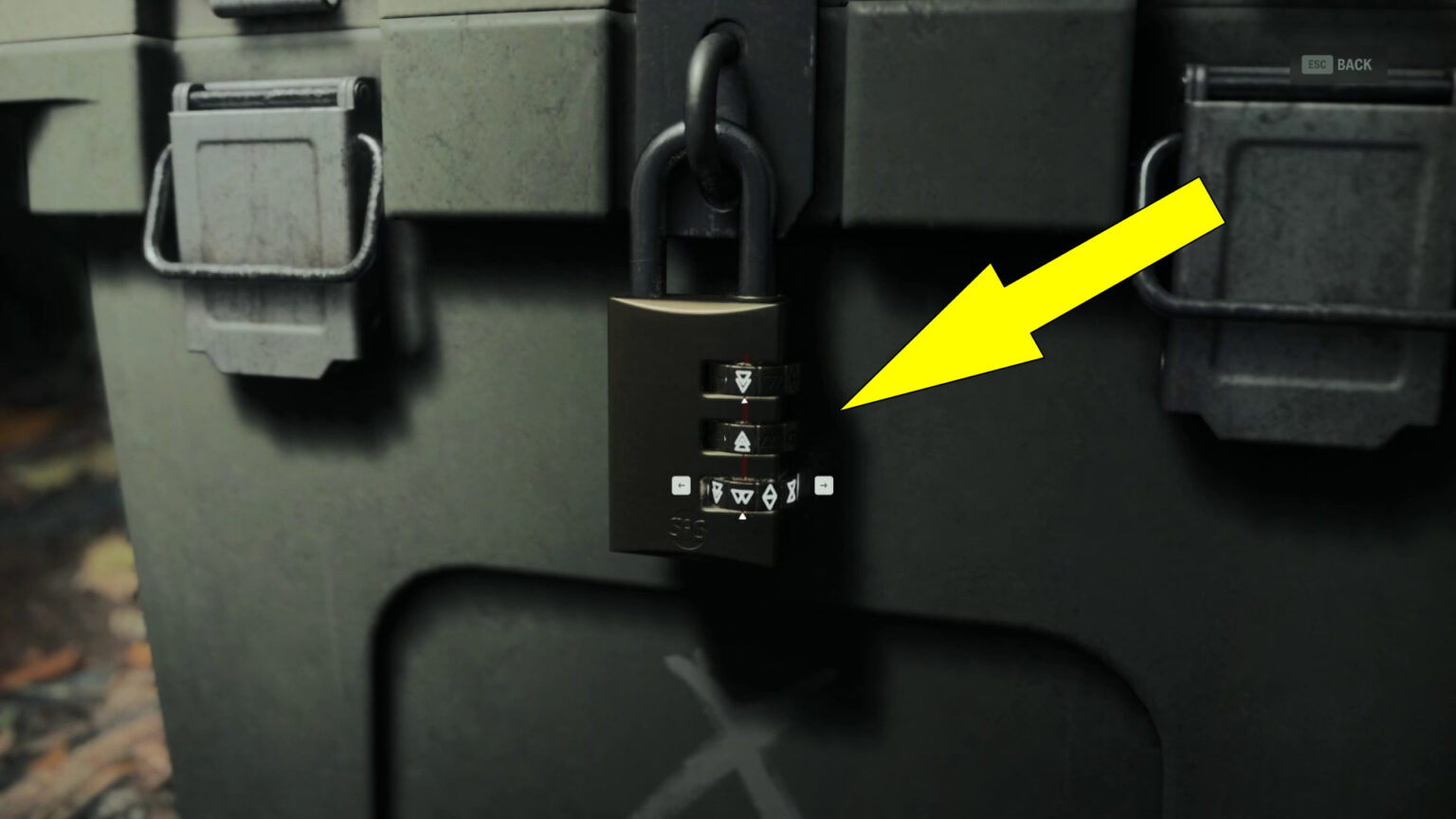 Watery Lighthouse Cult Stash Symbols Code Lock - Alan Wake 2