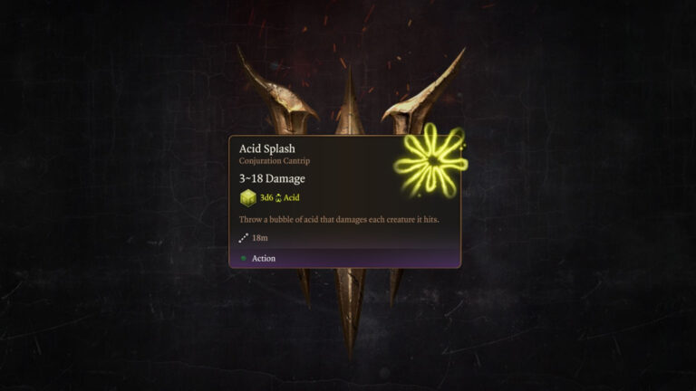 BG3 Acid Damage Spells: Best 5 and How To Use Them