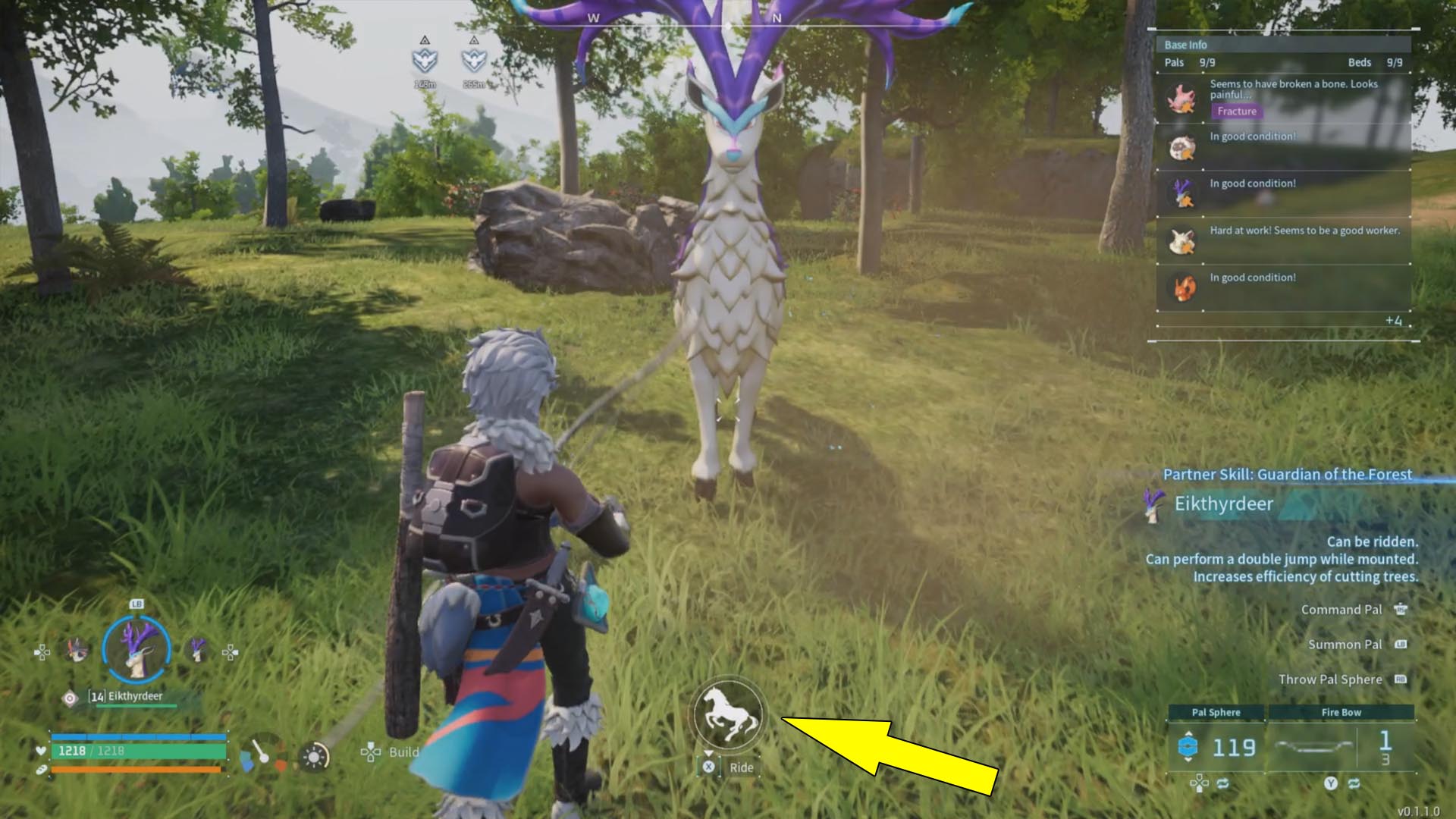 Palworld Eikthyrdeer Saddle: How to Craft and Mount Deer