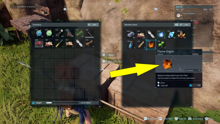 Palworld Flame Organs: How To Get and What Pals Drop Them