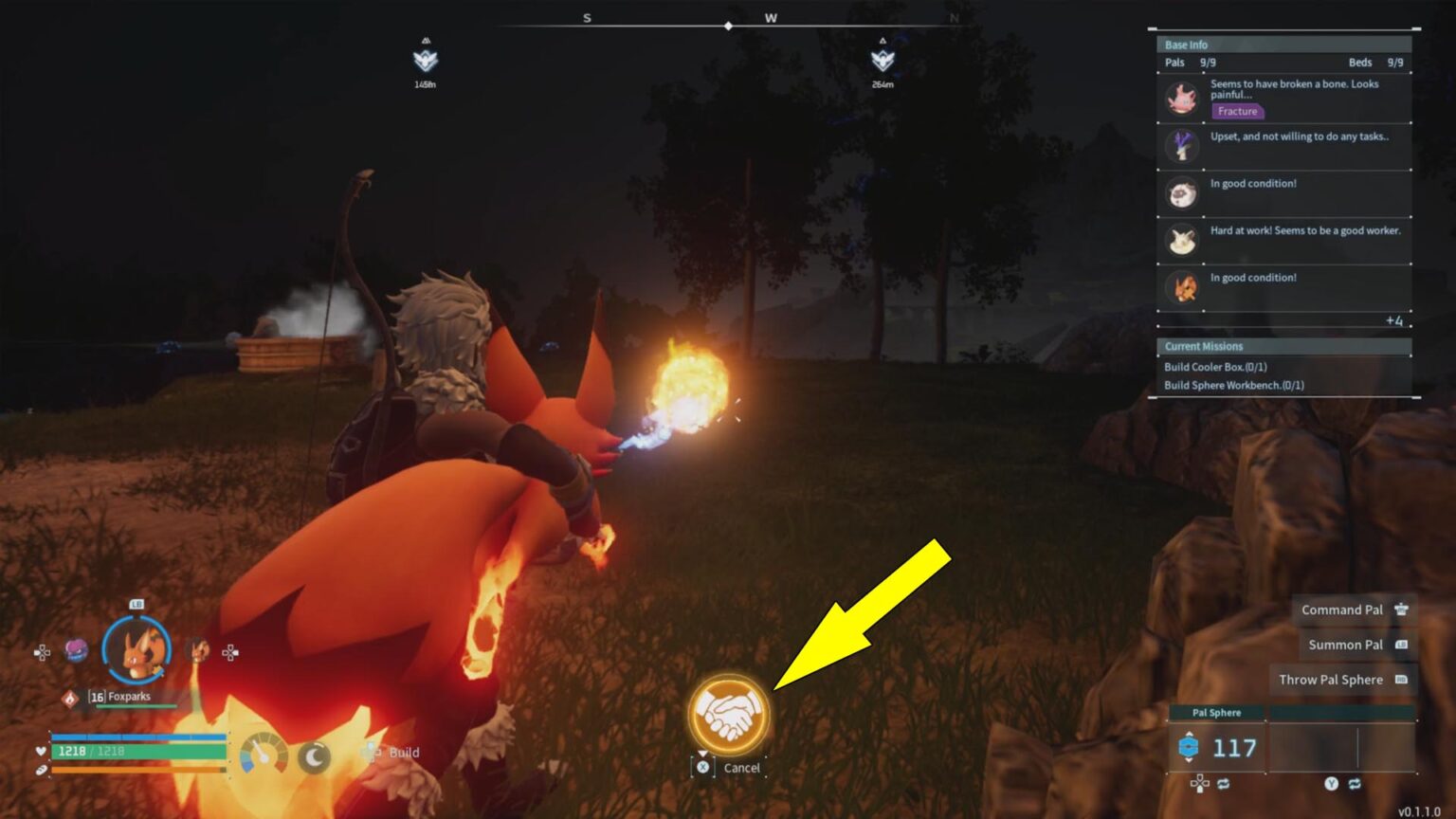 Palworld Foxparks Harness: How to Craft and Use Flamethrower
