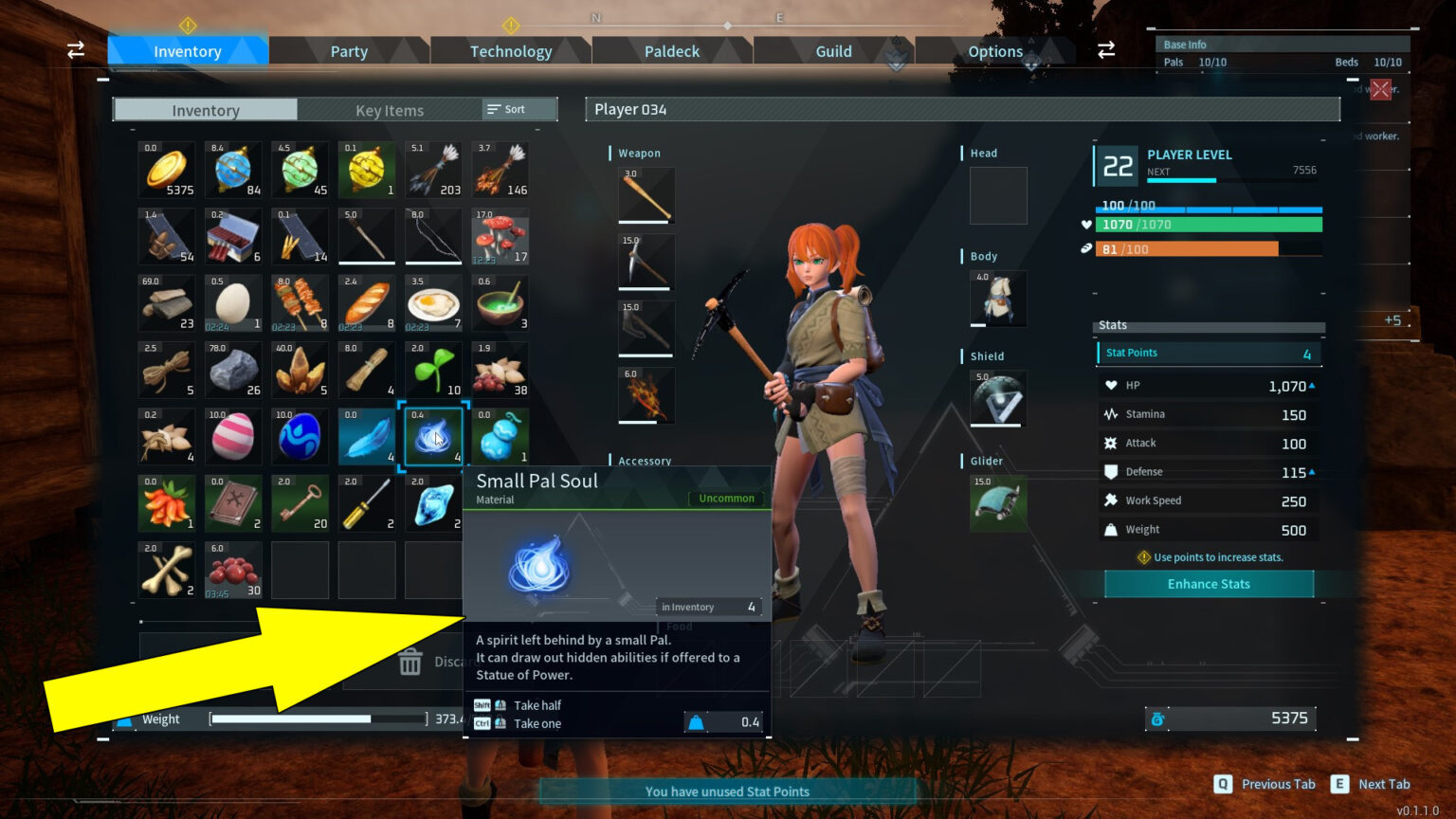Palworld Pal Souls: How To Enhance Stats For Pals