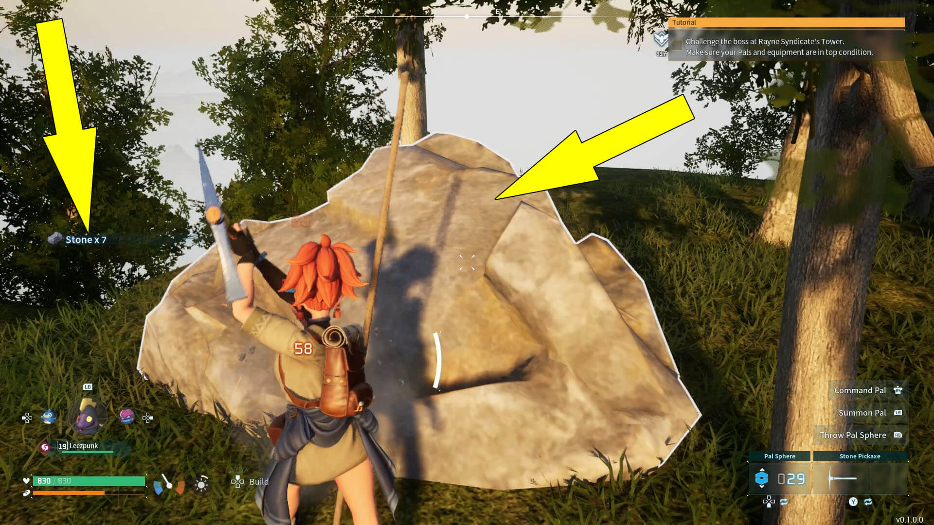 Palworld Old Bows: How to Craft and Get Fiber From Wood