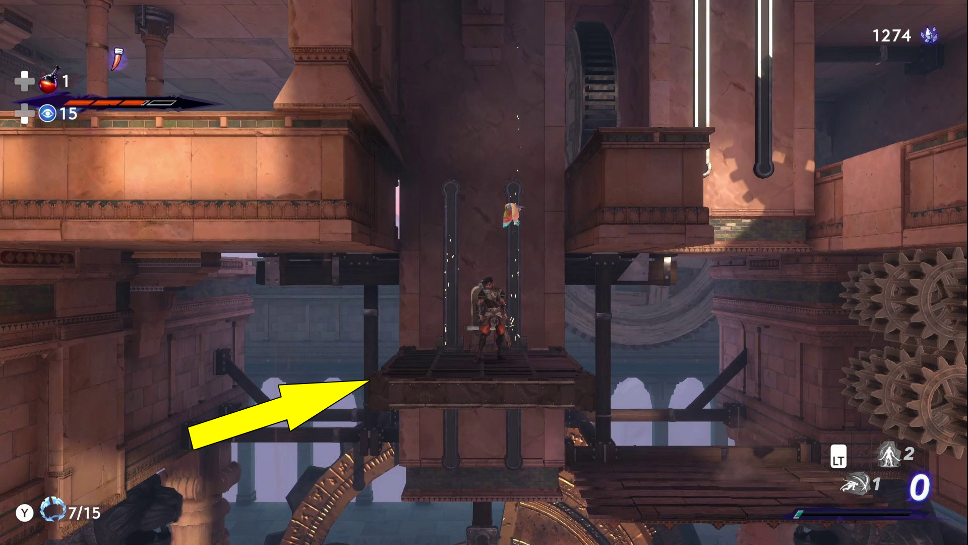 Upper City Statues Puzzle Guide - Prince of Persia