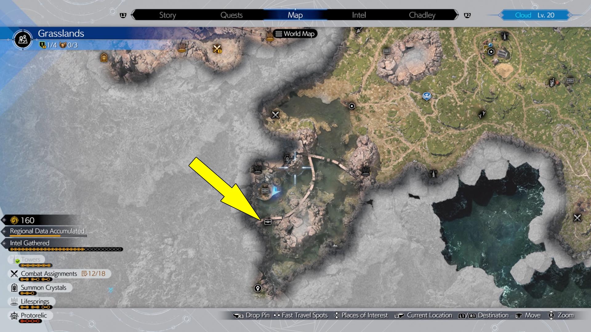 Marshy Mire Cache Locations Guide - FFVII Rebirth